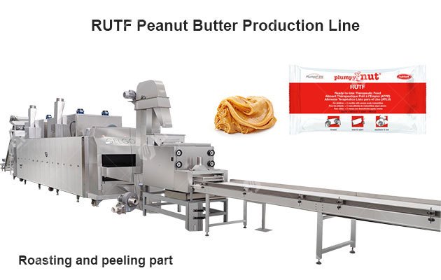 Automatic RUTF Peanut Butter Production Line UNICEF Standard Automatic RUTF Peanut Butter Production Line UNICEF Standard